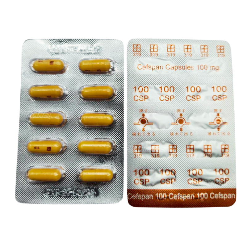 CEFSPAN 100MG CAP 10X10'S