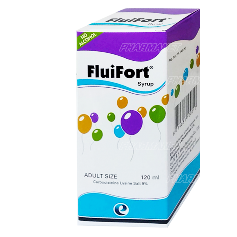 FLUIFORT 9% ADULT SYR 120ML