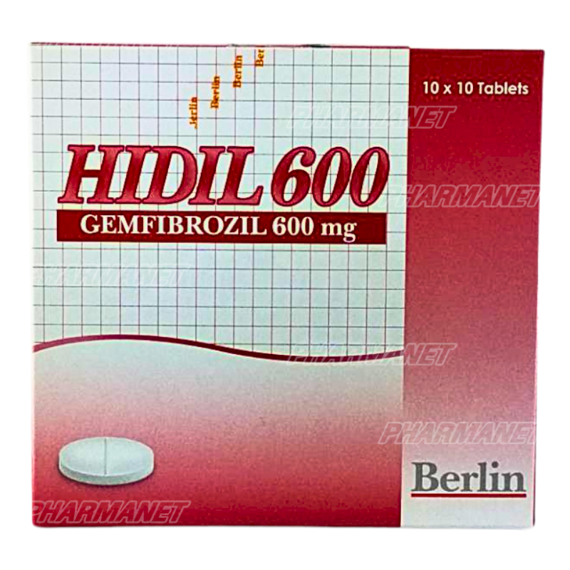 HIDIL 600MG TAB 10X10'S