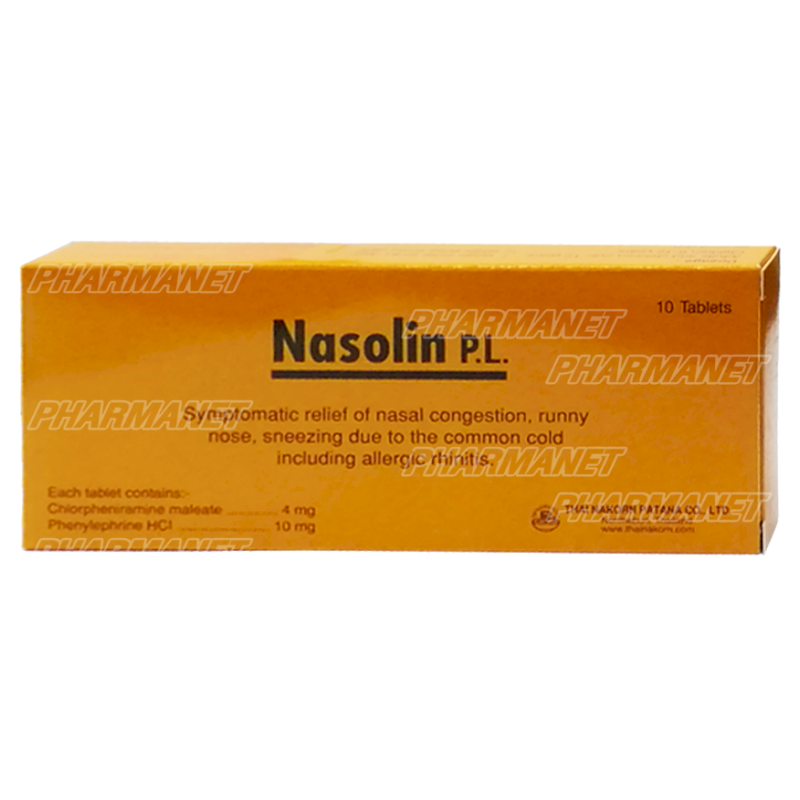 NASOLIN PL TAB 10'S