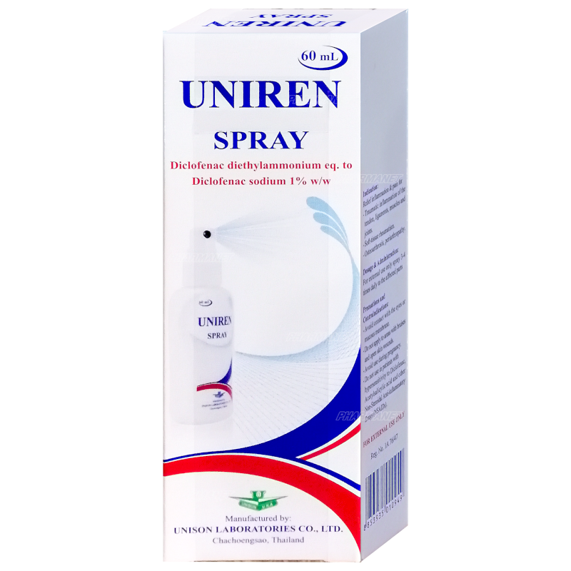 UNIREN 1% SPRAY 60ML