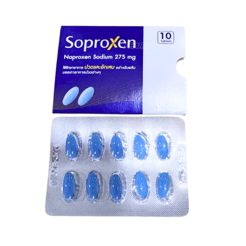 SOPROXEN 275MG TAB 10x10'S