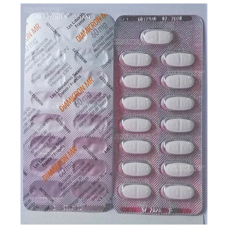 DIAMICRON MR 60MG 2x15'S