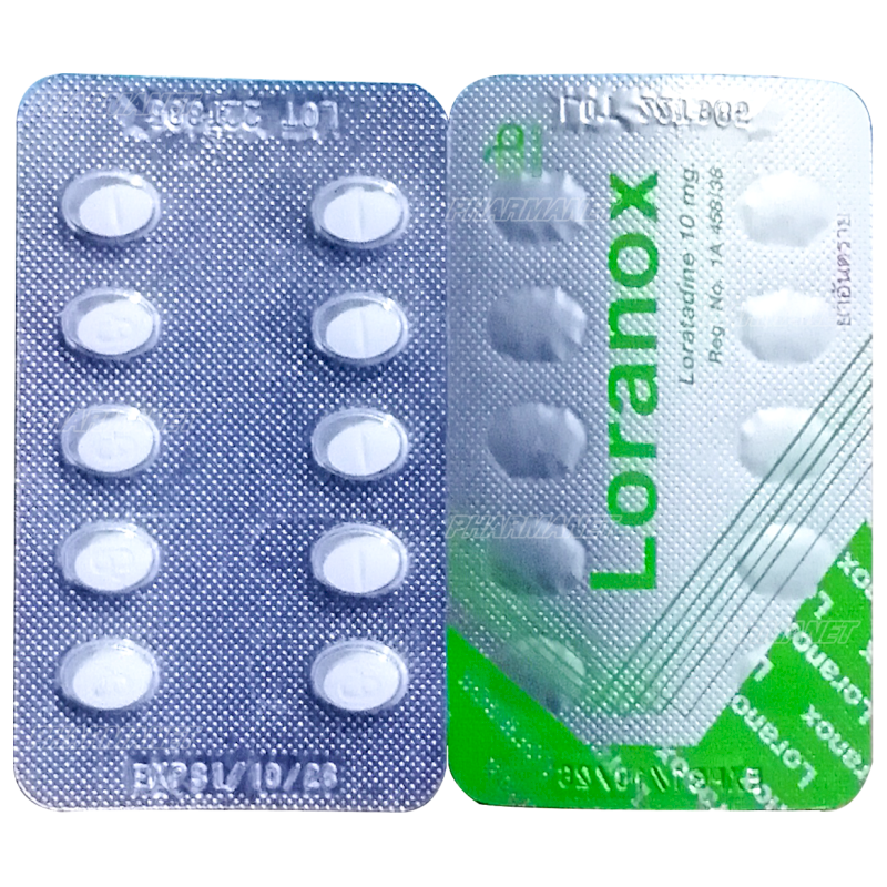 LORANOX 10MG TAB 20X10'S