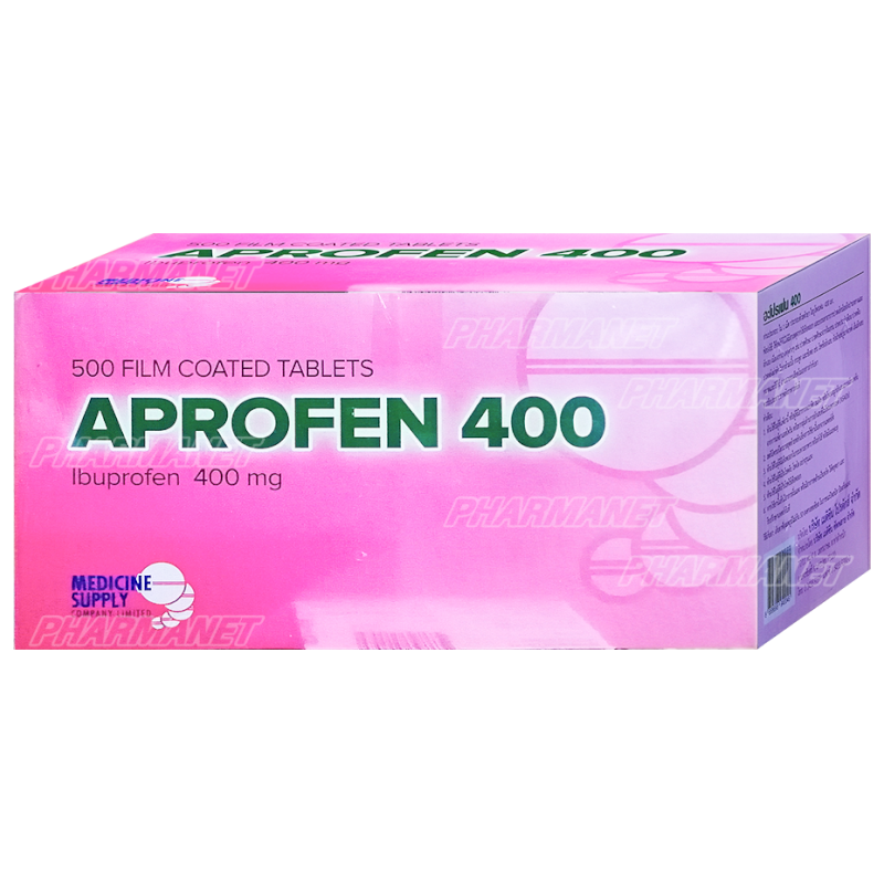 APROFEN 400 TAB 50X10'S