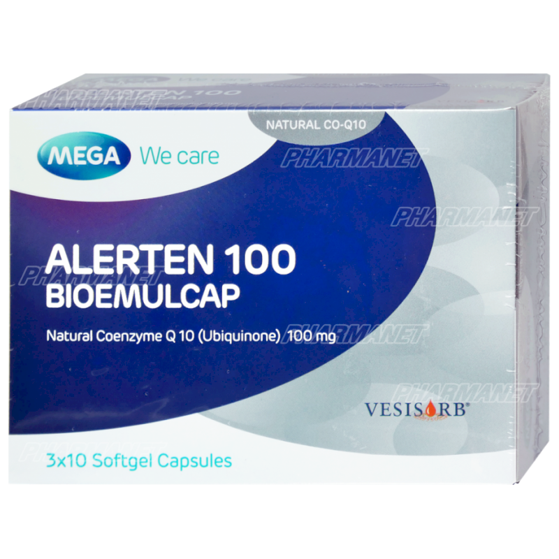 MEGA ALERTEN 100 BIOEMULCAP CAP 3X10'S