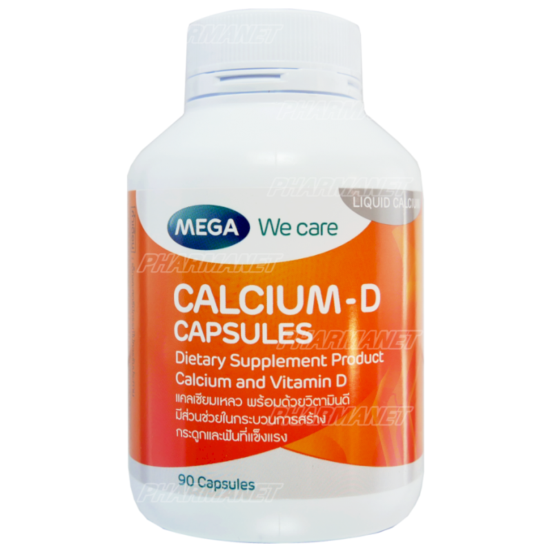 MEGA CALCIUM-D CAP 90'S