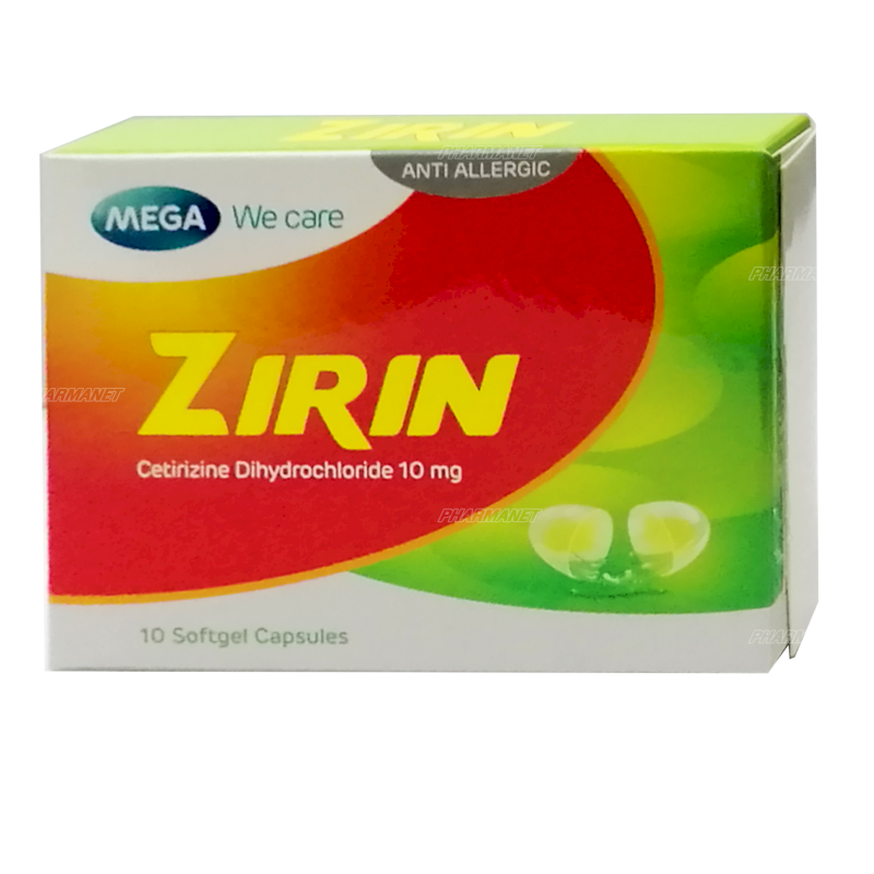 ZIRIN 10MG CAP 1X10'S