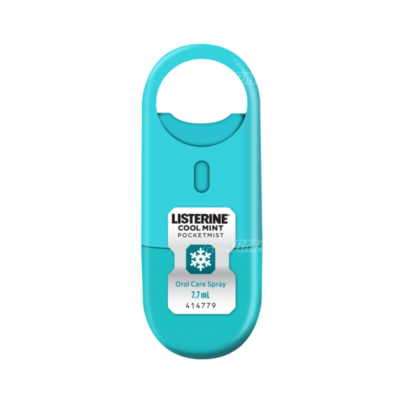 LISTERINE ORAL CARE POCKETMIST SPRAY COOL MINT 7.7ML