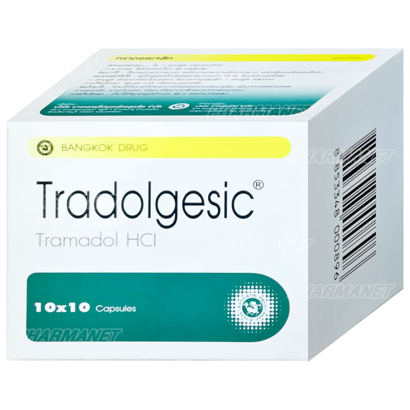 TRADOLGESIC CAP 10x10'S