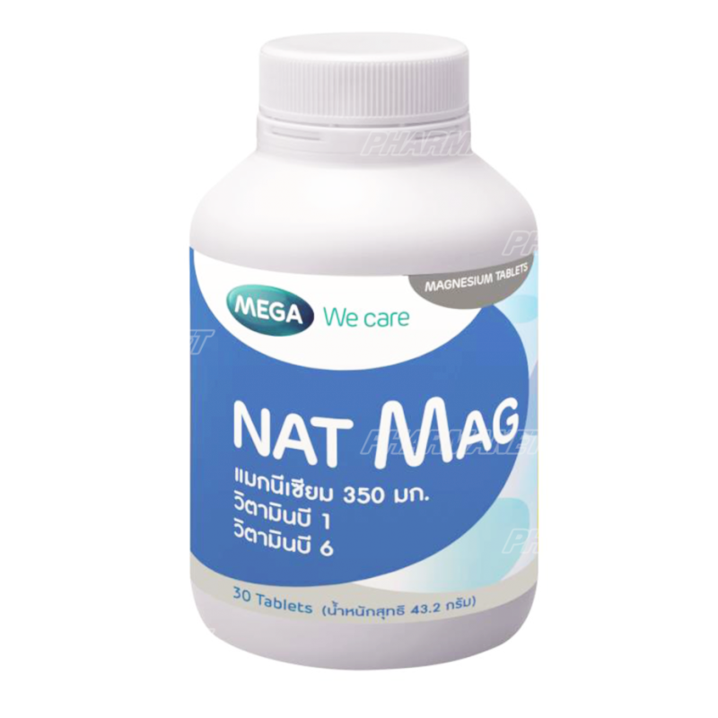 MEGA NAT MAG 350MG TAB 30'S