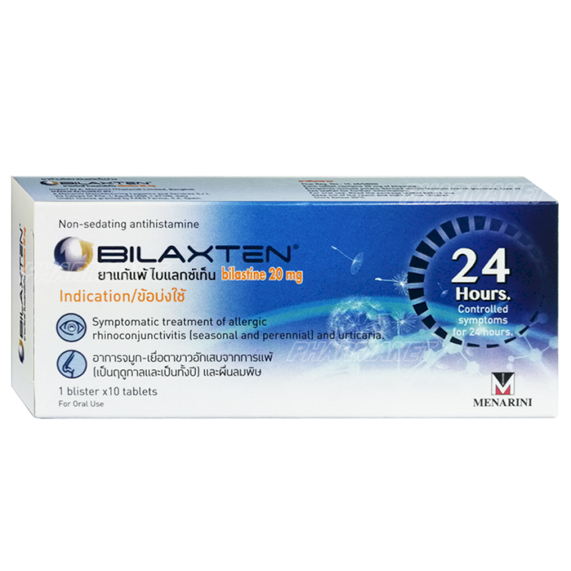 BILAXTEN 20MG TAB 1X10'S