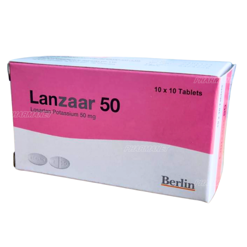 LANZAAR TAB 50MG 10x10'S