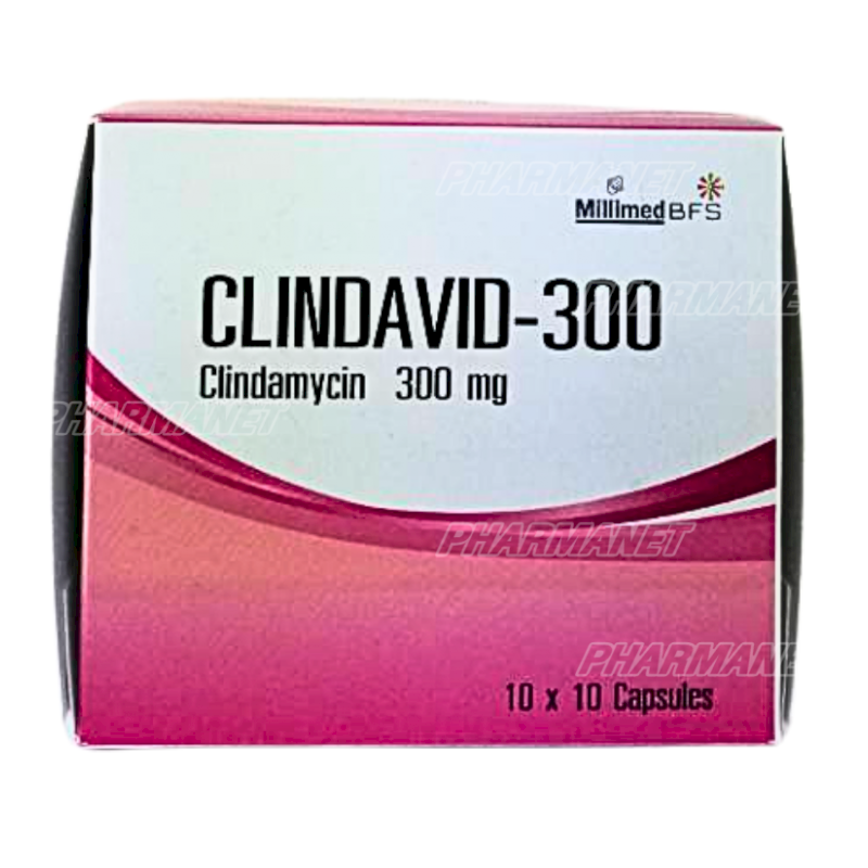 CLINDAVID-300 TAB 10X10'S