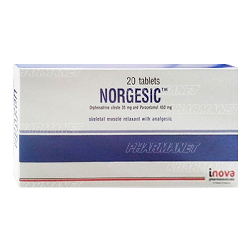 NORGESIC TAB 2x10'S