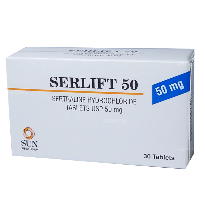 SERLIFT 50MG TAB 3X10'S